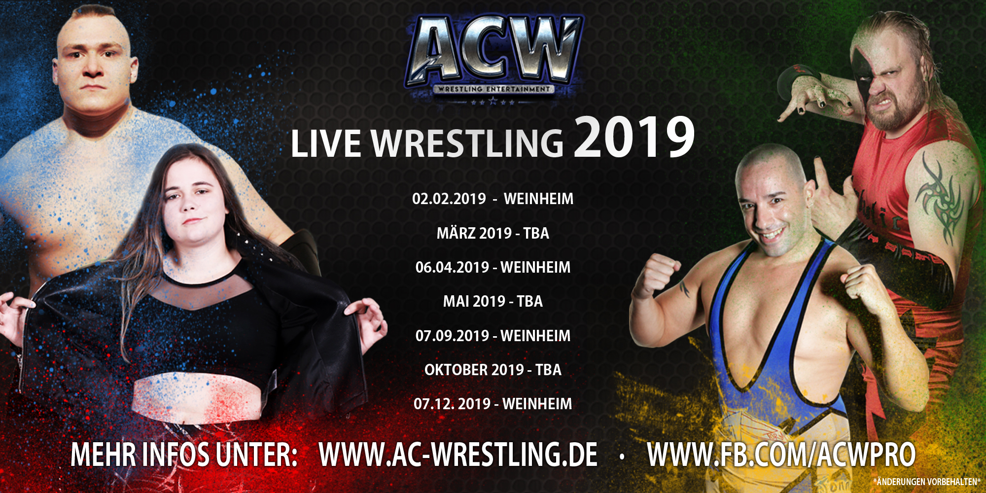ACW Wrestling Entertainment | 20 Jahre Wrestling Weinheim